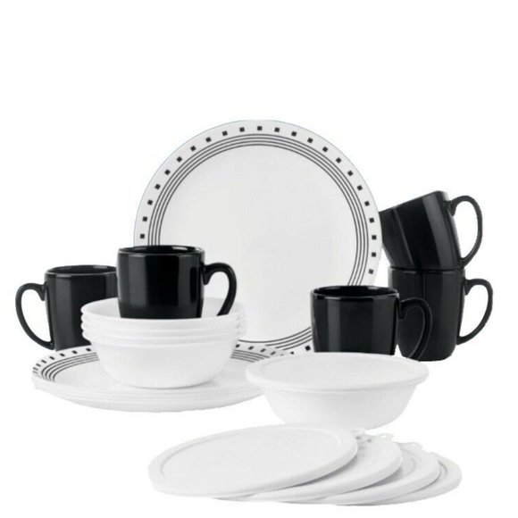 Corelle | Dining | Corelle City Block 2piece Dinnerware Set Servic ...